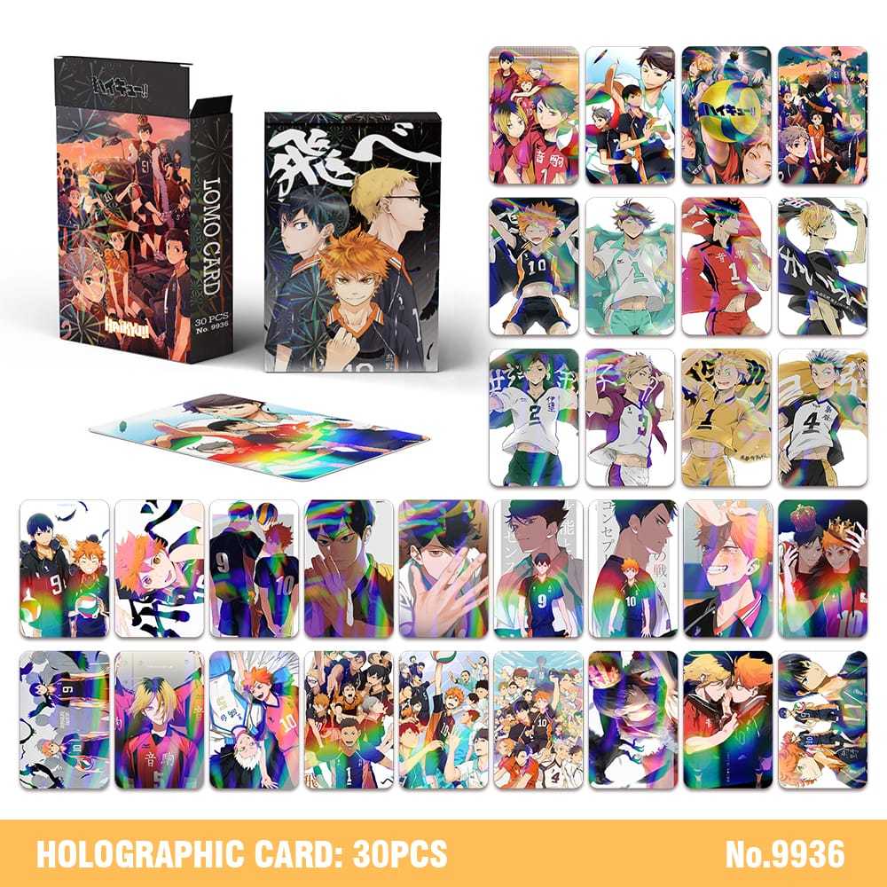 ANIME 30pcs Haikyuu Photocard Pronto Para Ser Cartão LOMO Postal De ...