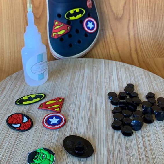 Botão para Crocs - Pacote com 25 Unidades | Shopee Brasil