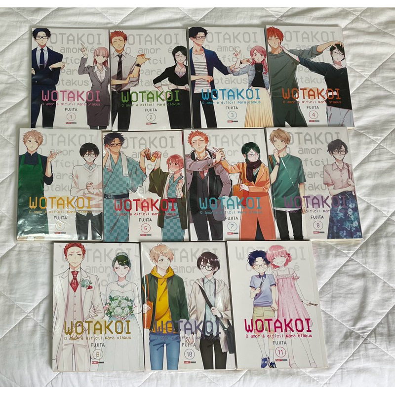 Wotakoi vol.1 ao vol.11 - Coleção Completa | Shopee Brasil