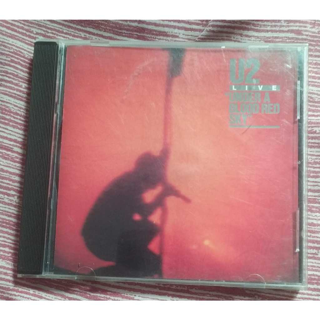 cd u2 live under a blood red sky | Shopee Brasil