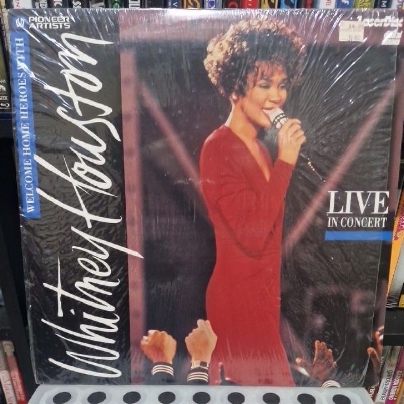 Laser Disc - Whitney Houston - Live in Concert | Shopee Brasil