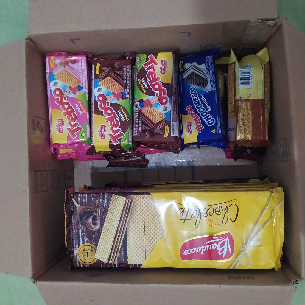 Kit Personalizado Bolachas Diversas - Bolachas - Wafer | Shopee Brasil