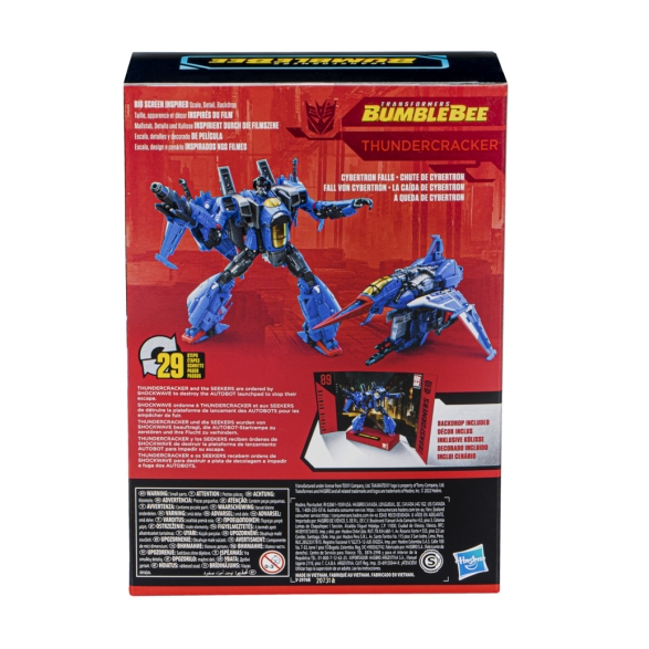 Boneco Transformers Bumblebee Studio Series Thundercracker 89 LEON ...