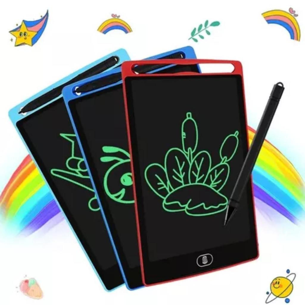 Lousa Magica Tablet Infantil Kit 2 3 ou 4 Lcd 8.5 Polegadas Escrever ...