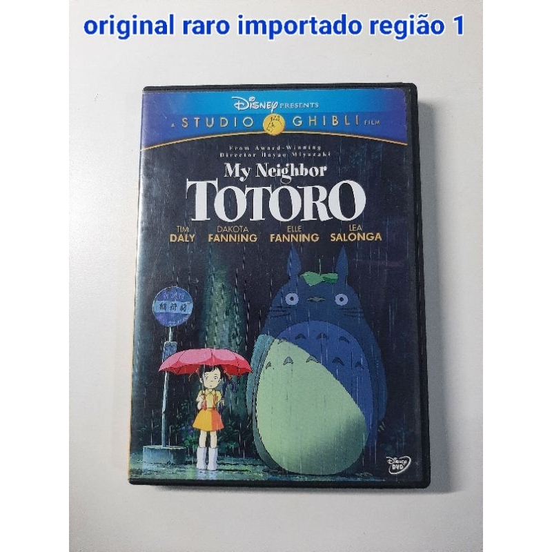 DVD duplo Studio Ghibli My Neighbor Totoro original importado | Shopee ...