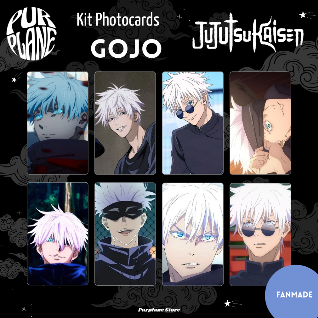 Photocards Anime Jujutsu Kaisen Fanmade Otaku Lomocards | Shopee Brasil