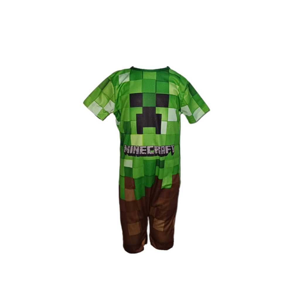 Fantasia Roupa Infantil Minecraft | Shopee Brasil