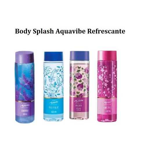 Body Splash Aquavibe Refrescantes Avon - 300ml ESCOLHA O SEU | Shopee ...