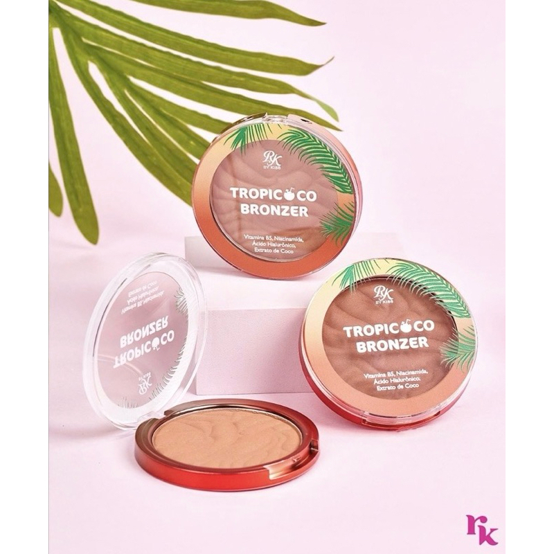 Pó Bronzeador Tropicoco RK by Kiss Bronzer | Shopee Brasil