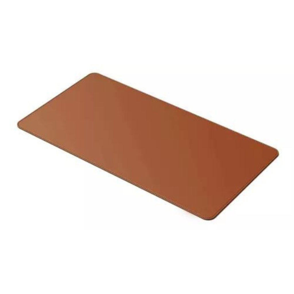 Mouse Pad Desk Pad Em Couro Ecológico Costurado Profissional Alta ...