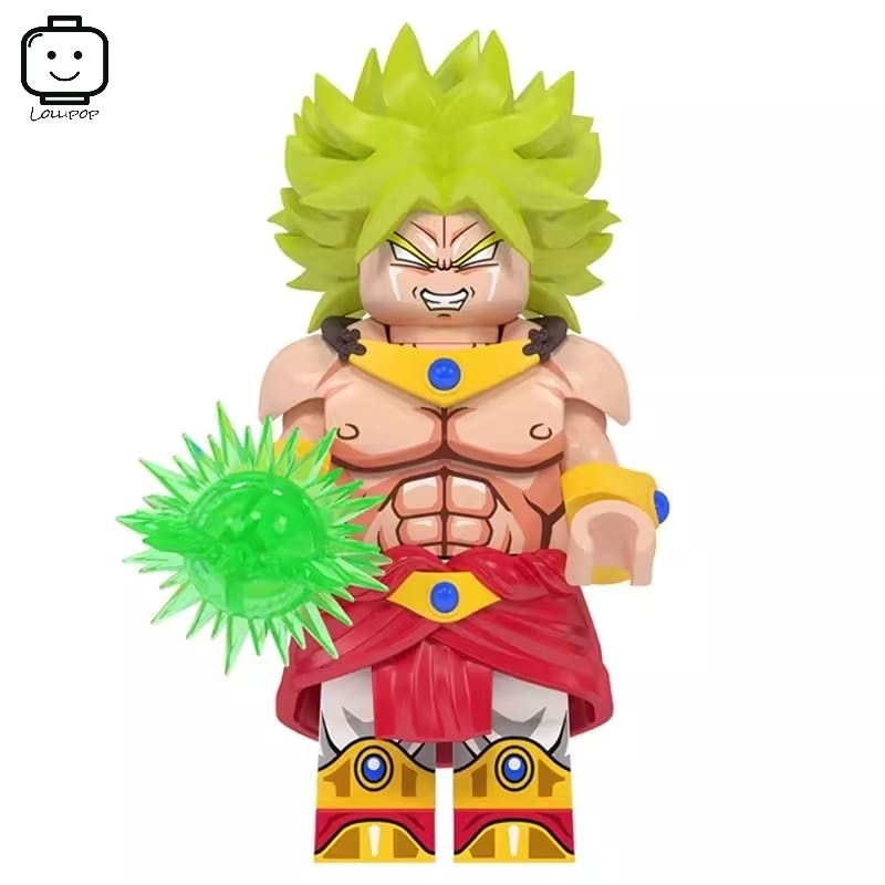 Dragon Ball Lendário Broly (1359) Anime Bonecos Minifigures Blocos de ...
