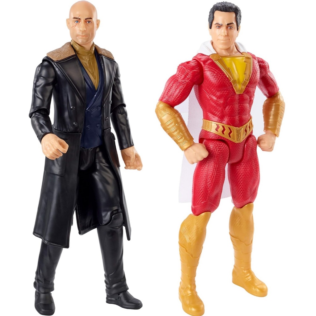 Kit Boneco Shazam e Dr Sivana True Move 30Cm - Mattel | Shopee Brasil