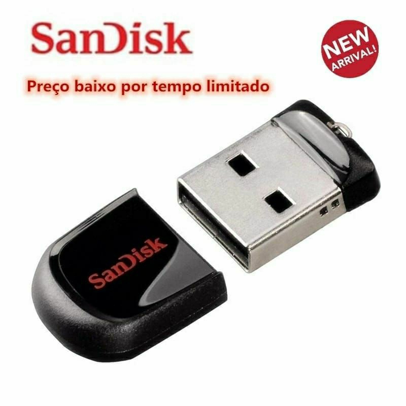 Cruzer Fit Mini De Alta Qualidade 16GB 32GB 64GB 128GB 256GB 512GB ...