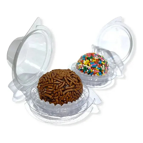 Forma para Doce Tampa Articulada - Blister, Brigadeiro - 50un ...