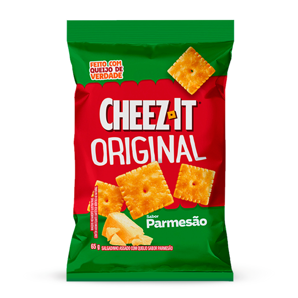Salgadinho de queijo Cheez-It® Parmesão 65g | Shopee Brasil