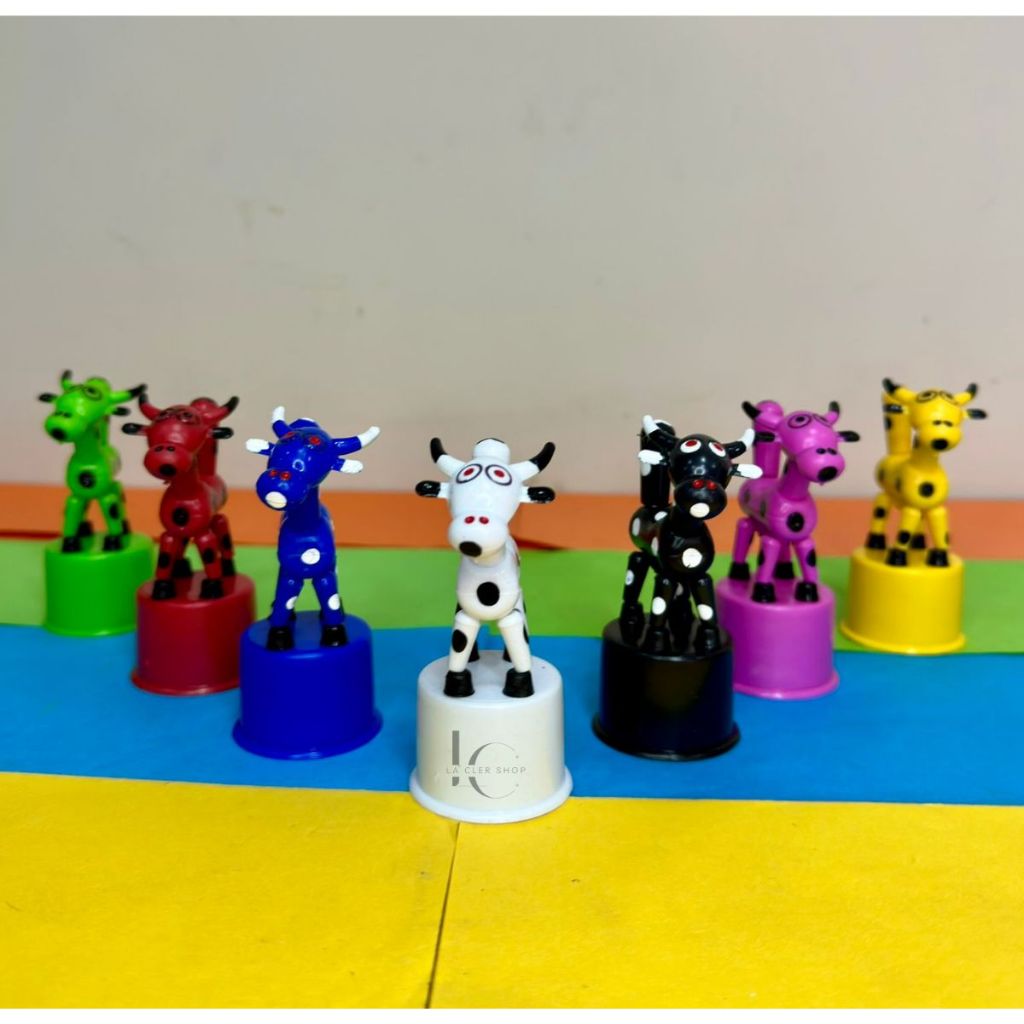 Brinquedo Mini Vaca Vaquinha Dançarina Mole Mole | Shopee Brasil