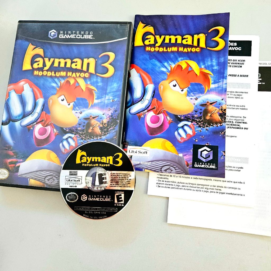 Rayman 3 Original Gamecube NGC | Shopee Brasil