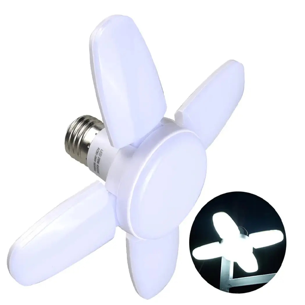 Lâmpada Led 45w Pétalas Dobrável Ajustável Forte Decoração | Shopee Brasil