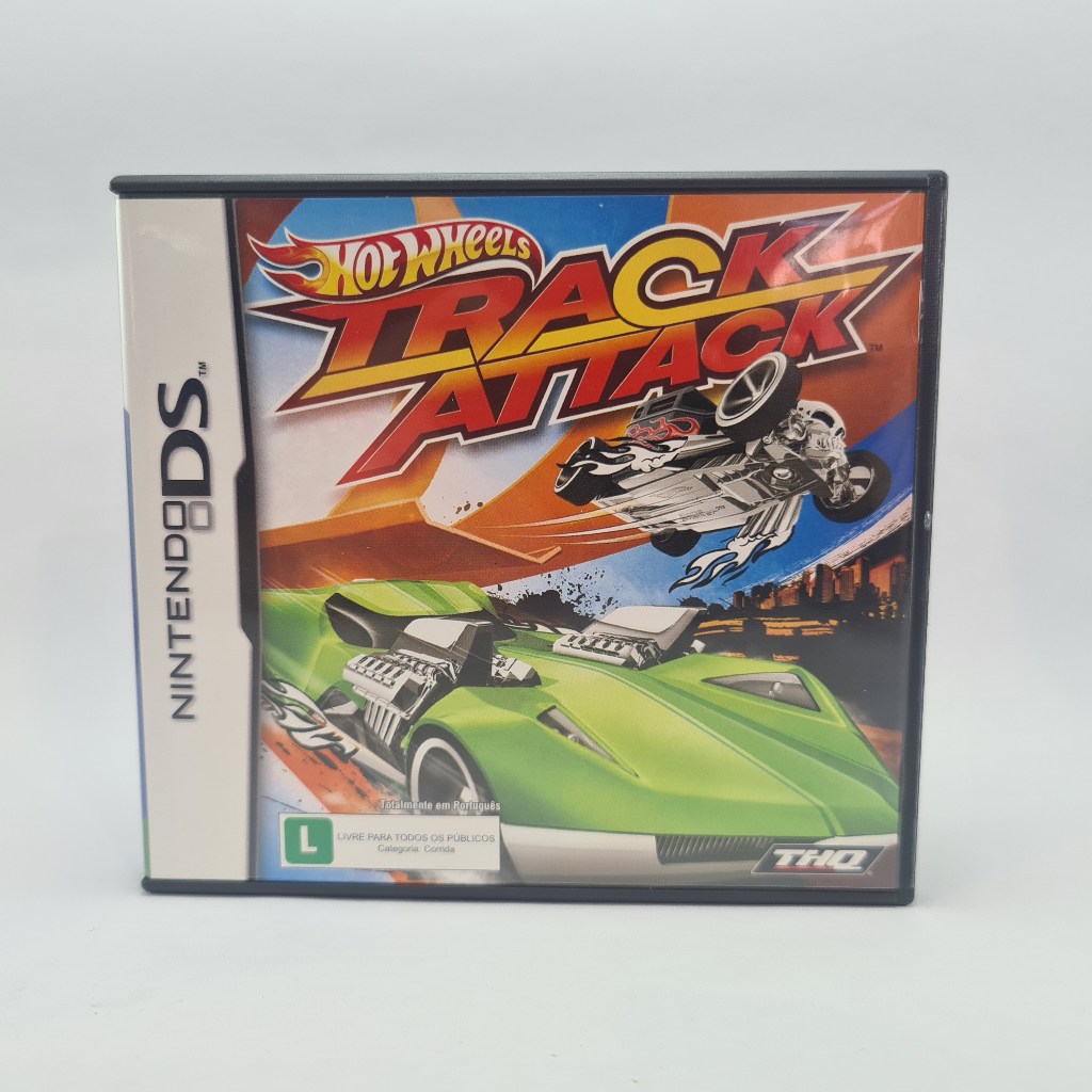 Jogo Nintendo DS Hot Wheels Track Attack | Shopee Brasil
