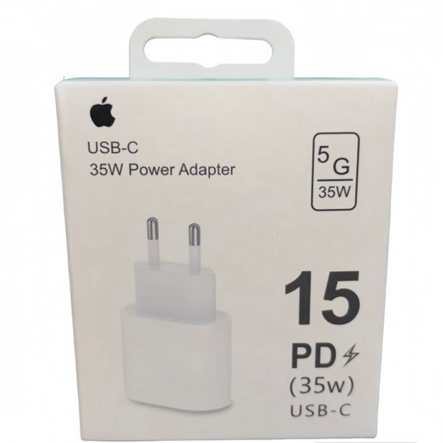 Fonte Tomada Carregador 35W Turbo USB-C Para iPhone 15, 15 Plus, 15 Pro, 15 Pro Max X, XR,11,12 ...