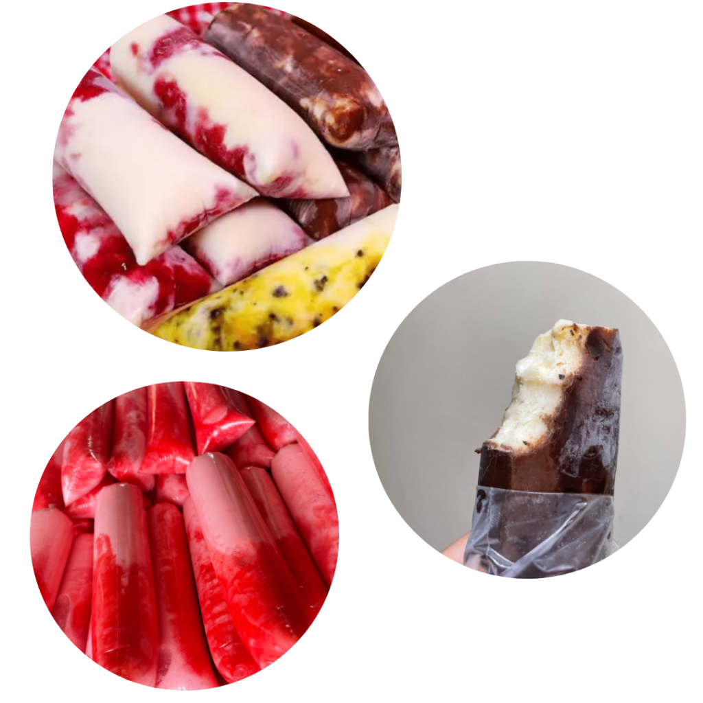 Saquinho Saco Para Geladinho Gourmet Gelinho Sacolé Chup Chup | Shopee ...