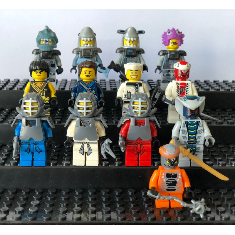 Minifiguras Bonecos Ninjago Rise of the Snakes Ninjago Movie Kai Jay ...