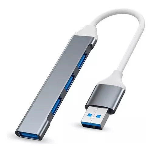 Hub Usb 3.0 Extensor 4 Portas 5 Gbps Alta Velocidade Adaptador Multi ...