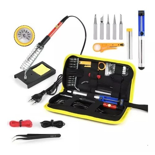 Kit Elétrico 220v 60w Regulable 5 Puntas 16 Pcs | Shopee Brasil