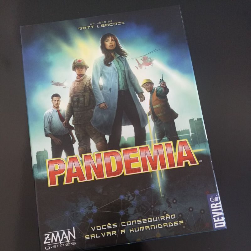 Pandemia - Jogo de Tabuleiro Boardgame - Pandemic Devir PT Miniaturas raro | Shopee Brasil