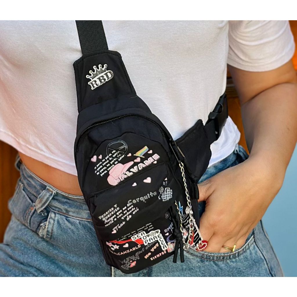 Mini pochete transversal RBD | Shopee Brasil