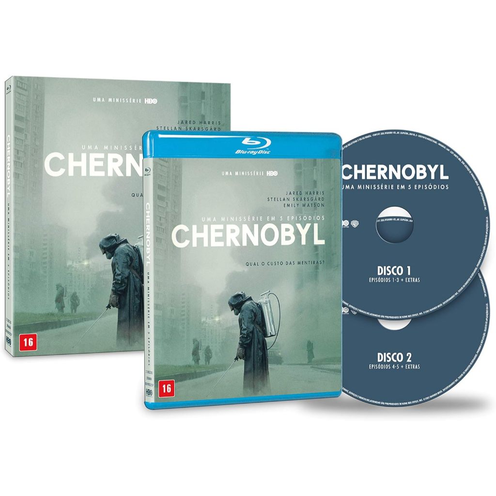 Blu-ray Chernobyl Minissérie 5 Episódios Legendado C/ Luva | Shopee Brasil