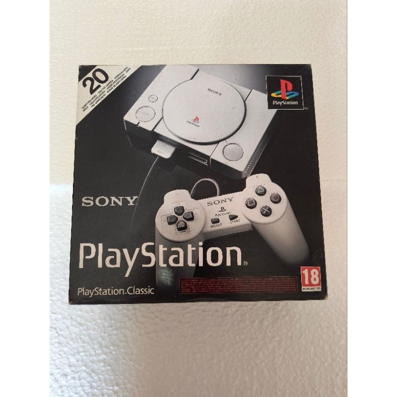 Playstation classic 2018, com 20 jogos | Shopee Brasil
