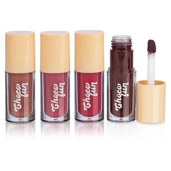 4 Cores Tint Cream Choco Fun Fenzza Chocofun | Shopee Brasil