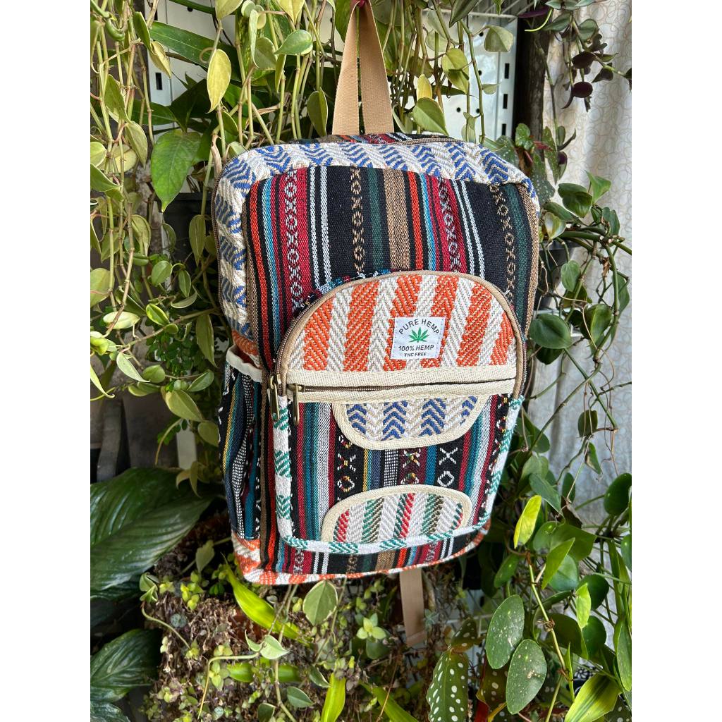 Mochila Mochilinha Hemp Hippie Himalaia | Shopee Brasil