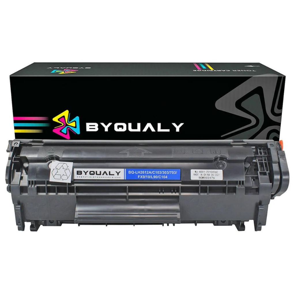 Toner Para Impressora BYQUALY BQ-LH2612A | Shopee Brasil