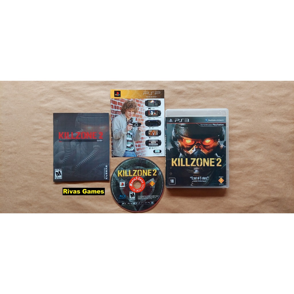 Killzone 2 Ps3 Playstation 3 Americano Leia Veja Fotos - Escorrega o Preço