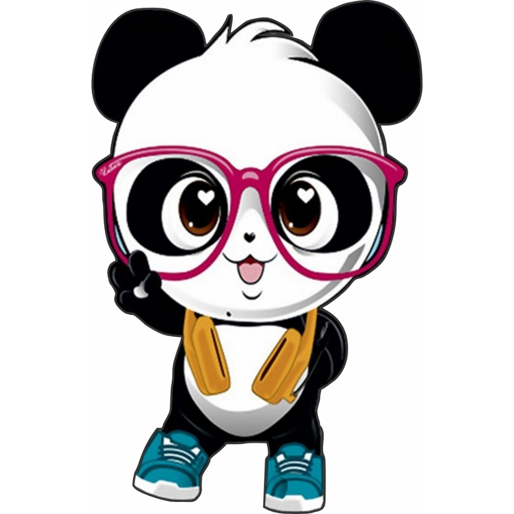 Aplique Panda Luluca 20uni 7cm | Shopee Brasil