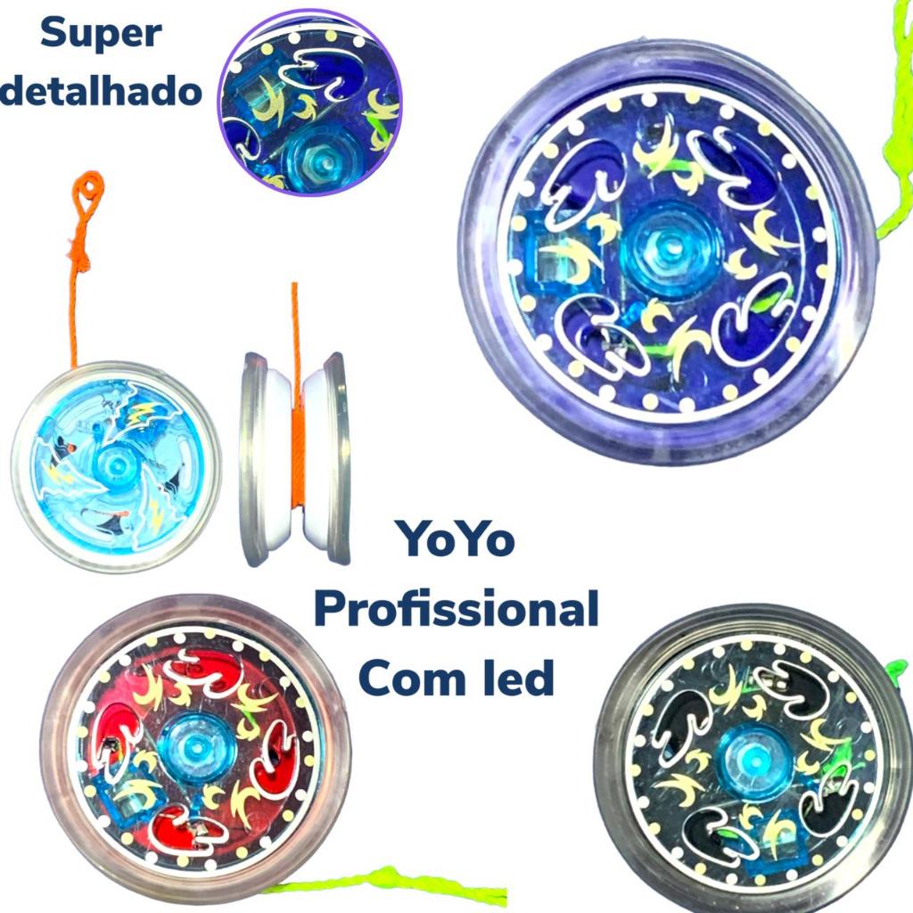 Yoyo Profissional Com Rolamento E Led Modelos Variados Ioio Do Bob ...