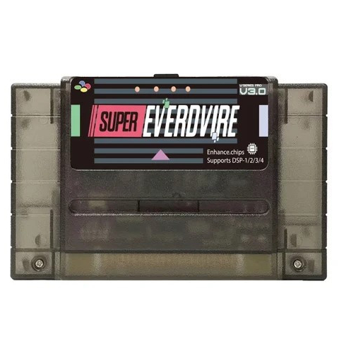Flash Card Everdrive Super Dsp 1 2 3 4 Snes Super Nintendo Ntsc ...