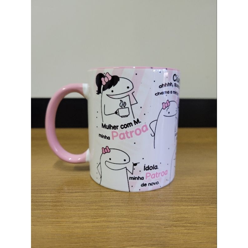Caneca - Minha patroa | Shopee Brasil