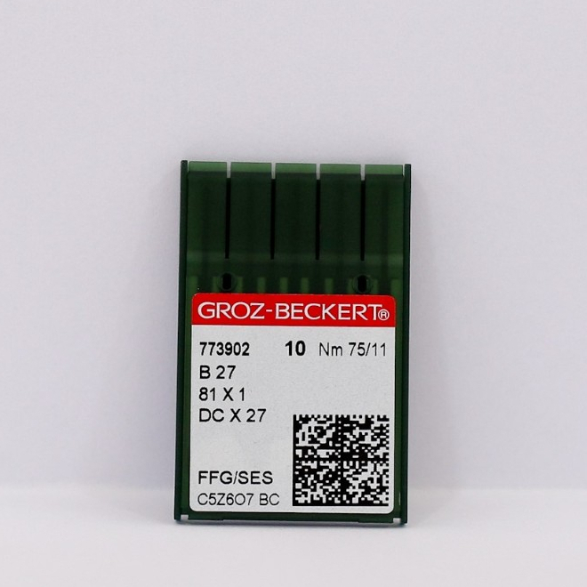 Agulha para Máquina de Costura Overlock Industrial B27 N11 Caixa com 10 Uni Groz Beckert ...