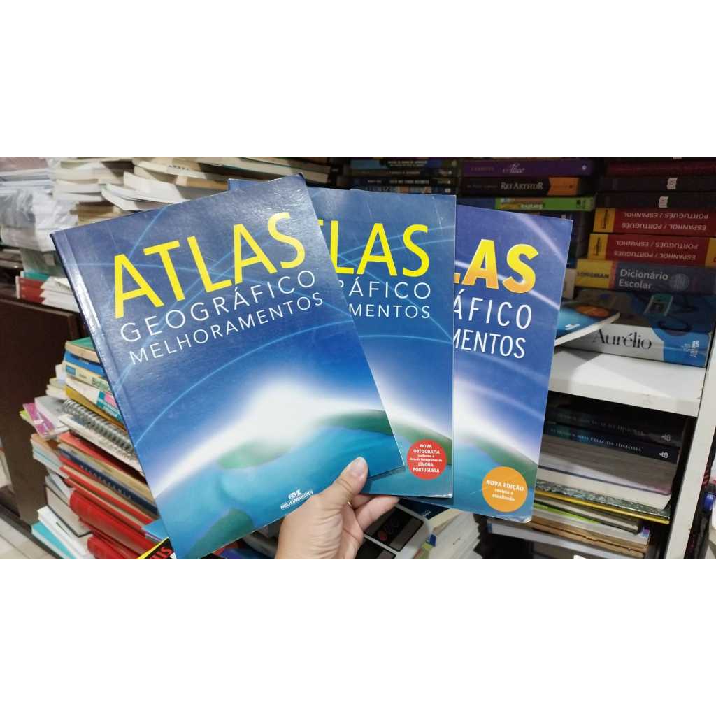 Atlas Geografico Melhoramentos | Shopee Brasil