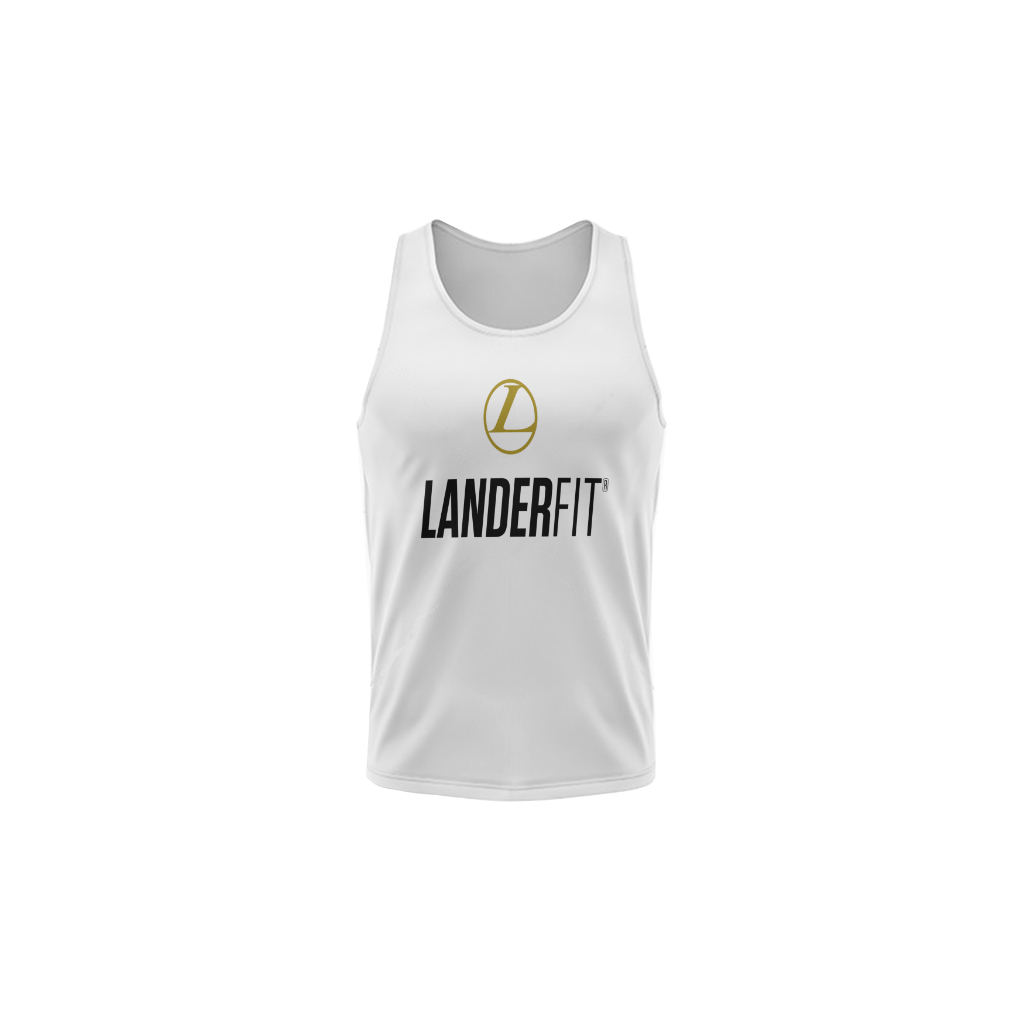 Camiseta Landerfit - Academia Treino Maromba Logo Landerlan | Shopee Brasil