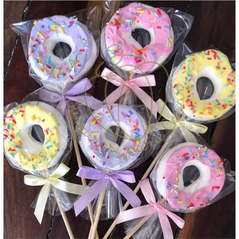 Embalagem Para Donuts Saco Transparente Doces 15x20 100 und | Shopee Brasil