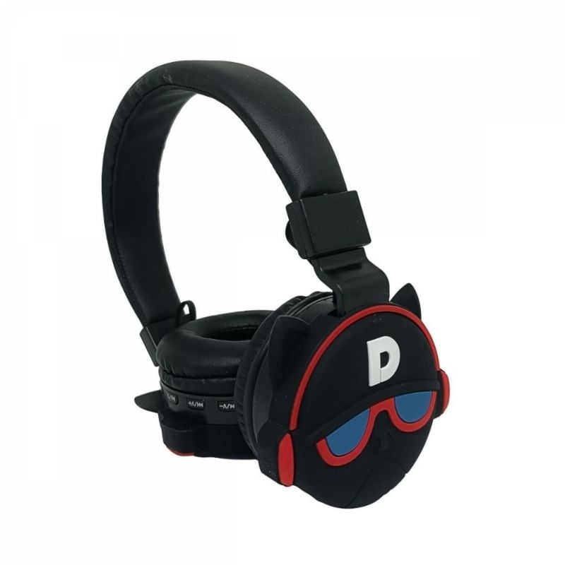 Fone De Ouvido Headphone INFANTIL Bluetooth DOG Kapbom KA-9871 | Shopee ...