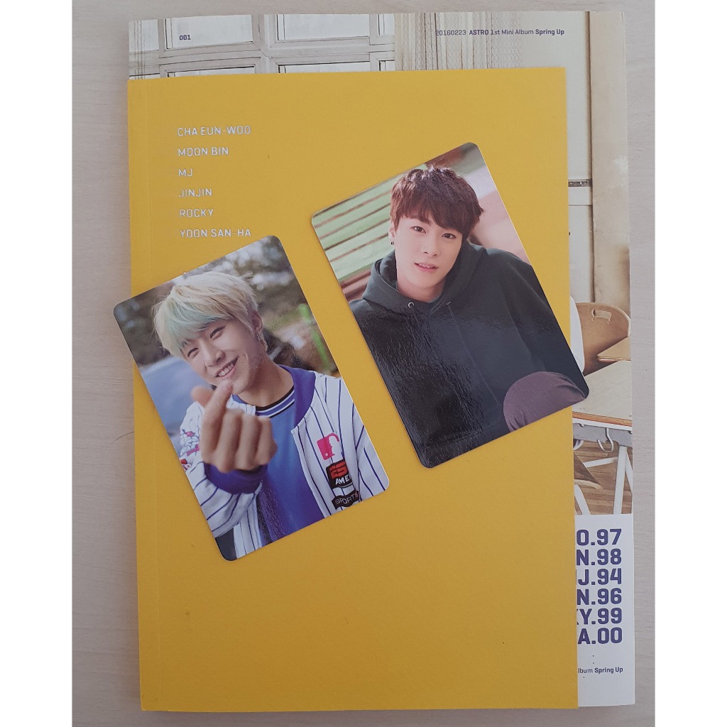 ASTRO - 1st Mini Album "Spring Up" em perfeito estado. Praticamente novo | Shopee Brasil