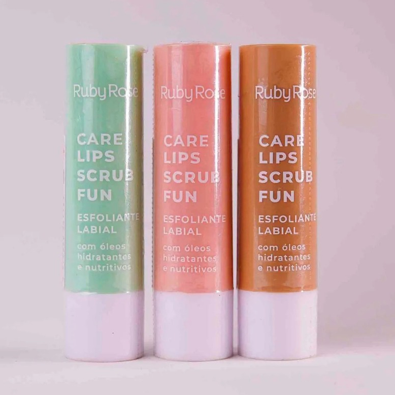 Esfoliante Labial Care Lips Scrub Fun Ruby Rose | Shopee Brasil