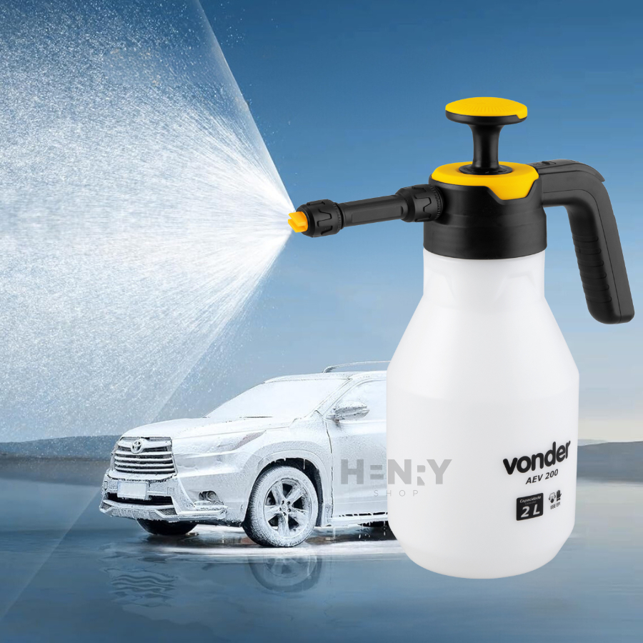Snow Foam Manual Pulverizador 2 Litros Com 2 Bicos - Vonder | Shopee Brasil