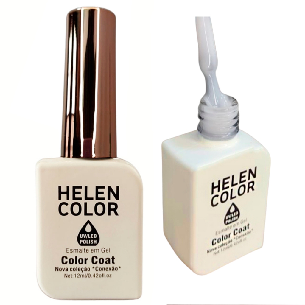 Esmalte Gel Helen Color Conexão 12ml Renda Para Francesinha | Shopee Brasil