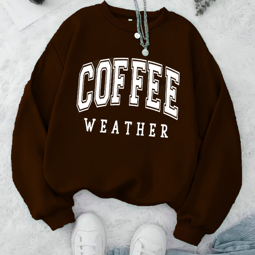 Moletom Careca Coffee Weather (FRENTE) Gola Redonda Casaco Masculino ...